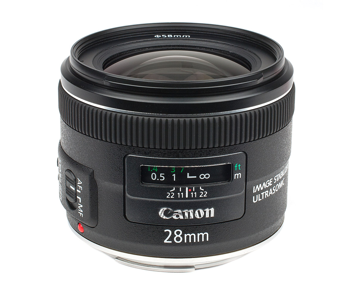Canon EF 28 mm f/2,8 IS USM Test